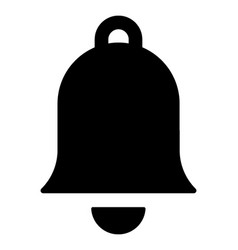 Notification bell icon Royalty Free Vector Image