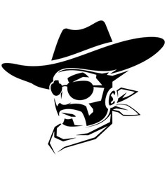 Mexican with sombrero and guitar Royalty Free Vector Image