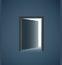 Open door in the sky Royalty Free Vector Image