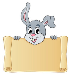 Image with rabbit theme 7 Royalty Free Vector Image
