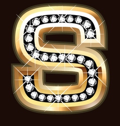 P bling bling Royalty Free Vector Image - VectorStock