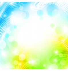 Spring colors background in frame Royalty Free Vector Image