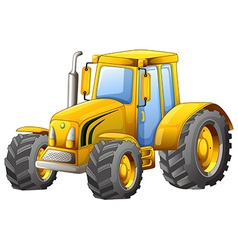 Tractor jcb Royalty Free Vector Image - VectorStock