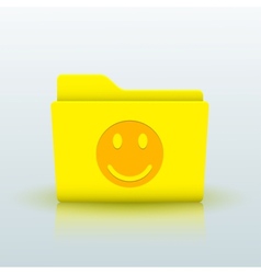 Angry emoticon on white background Royalty Free Vector Image