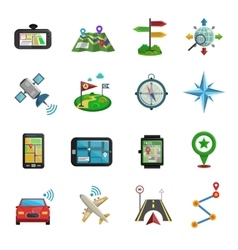 Location icons military style Royalty Free Vector Image