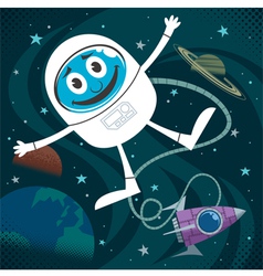 Space adventure Royalty Free Vector Image - VectorStock