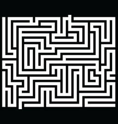 Maze game template with mosque background Vector Image