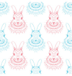 Lace hand drawn seamless pattern Royalty Free Vector Image