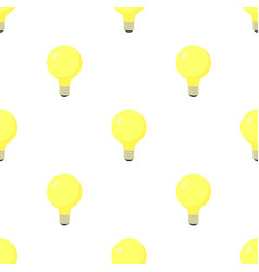 Lamp pattern seamless Royalty Free Vector Image