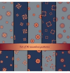 Seamless pattern with branches of blooming tree Vector Image