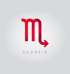 Scorpio constellation hand draw Royalty Free Vector Image