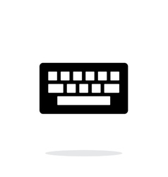 Computer keyboard Royalty Free Vector Image - VectorStock
