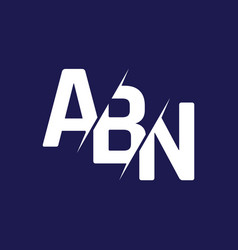 Monogram letters initial logo design aes Vector Image