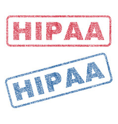 Hipaa textile stamps Royalty Free Vector Image