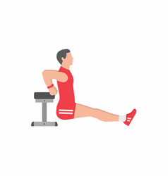 Fit people working out on trx doing bodyweight Vector Image