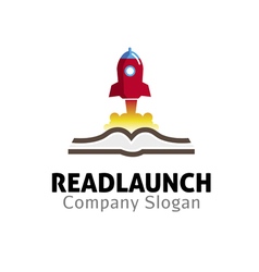Read launch design Royalty Free Vector Image - VectorStock