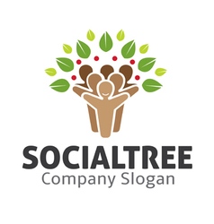Social Tree Design Royalty Free Vector Image - VectorStock