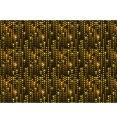 Golden matrix symbols digital binary code Vector Image