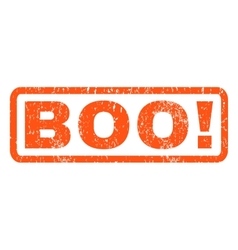 Boo Rubber Stamp Royalty Free Vector Image - VectorStock