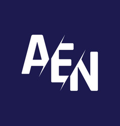 Monogram letters initial logo design acr Vector Image