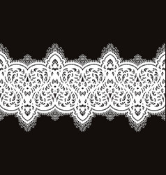 Lace seamless pattern Royalty Free Vector Image