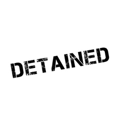 Detained rubber stamp Royalty Free Vector Image