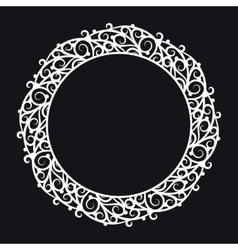 Vintage glamour frame Royalty Free Vector Image