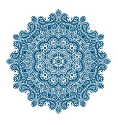 Vintage circular pattern indian Royalty Free Vector Image