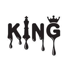 King graffiti tag Royalty Free Vector Image - VectorStock