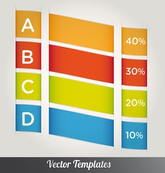 Options tab page template Royalty Free Vector Image