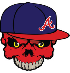 Yankee skull Royalty Free Vector Image - VectorStock