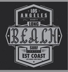 Hollywood retro design with stars Royalty Free Vector Image