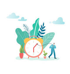 Time management Royalty Free Vector Image - VectorStock