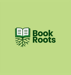 Tree and book logo Royalty Free Vector Image - VectorStock