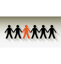 Human unity Royalty Free Vector Image - VectorStock