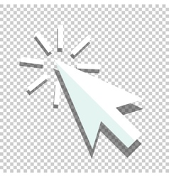 Computer mouse click cursor cursor icon Royalty Free Vector