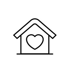 Wedding couple icon groom and bride with love Vector Image