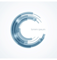 Abstract round element Royalty Free Vector Image