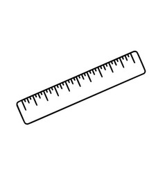 Ruler icon image Royalty Free Vector Image - VectorStock