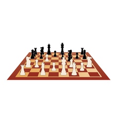 Chess board Royalty Free Vector Image - VectorStock