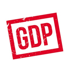 GDP rubber stamp Royalty Free Vector Image - VectorStock