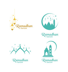 Kaaba logo Royalty Free Vector Image - VectorStock