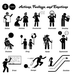Woman female girl self defense stick figure Vector Image