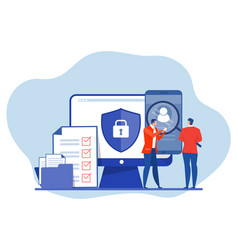 Overwhelmed mother character with postpartum Vector Image