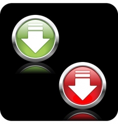 High-detailed buttons Royalty Free Vector Image