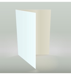 Empty greeting card isolated Royalty Free Vector Image