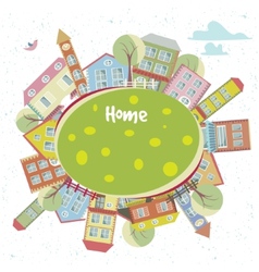Home background Royalty Free Vector Image - VectorStock