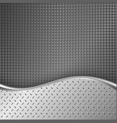 Perforated metal plate Royalty Free Vector Image