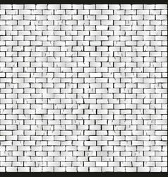 Grey brick wall texture seamless background Vector Image