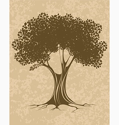 Simple tree Royalty Free Vector Image - VectorStock